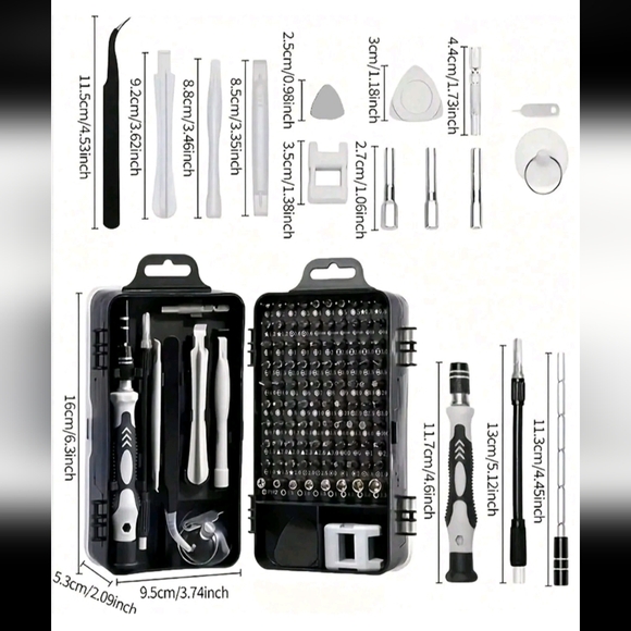 Cell Phones & Accessories | 115pcs Precision Screwdriver Kit Precision ...